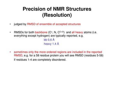 PPT Solving NMR Structures II PowerPoint Presentation Free Download ID