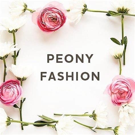 PEONY.fashion - Home