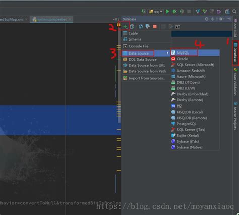 java开发神器idea之数据库连接工具的使用 idea 怎么打开数据库连接工具 csdn博客