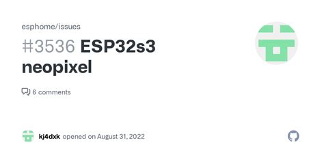 esp32s3 neopixel · issue 3536 · esphome issues · github