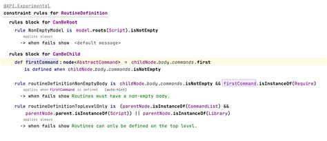 constraint rules mps documentation