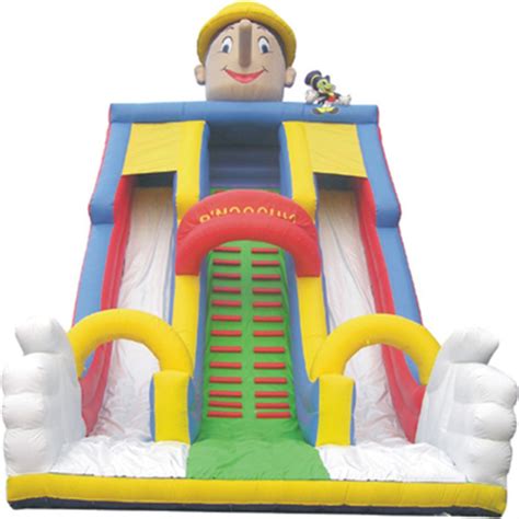 Pvc Indoor Big Inflatable Water Slide Inflatable Bounce House Style