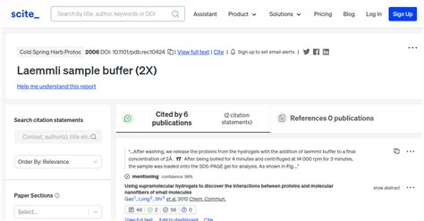 Laemmli Sample Buffer 2x