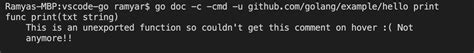 Tests Using Go Doc Fail On Go Tip Due To Difference In New Lines Issue Microsoft