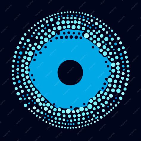 Dots Simulating A Password Vector Illustration Premium Ai Generated