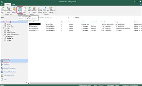 Create A Backup Copy Job In Veeam V12 With Wasabi