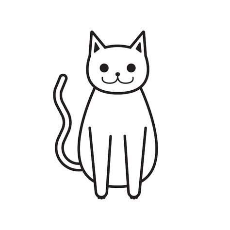 Premium Vector Cat Icon Cat Head Vector