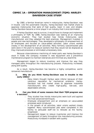 Operations Management Module 1 And 2 Activities OPERATIONS MANAGEMENT MODULE 1 And 2