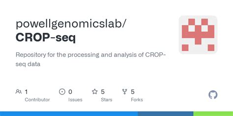 Github Powellgenomicslab Crop Seq Repository For The Processing And Analysis Of Crop Seq Data