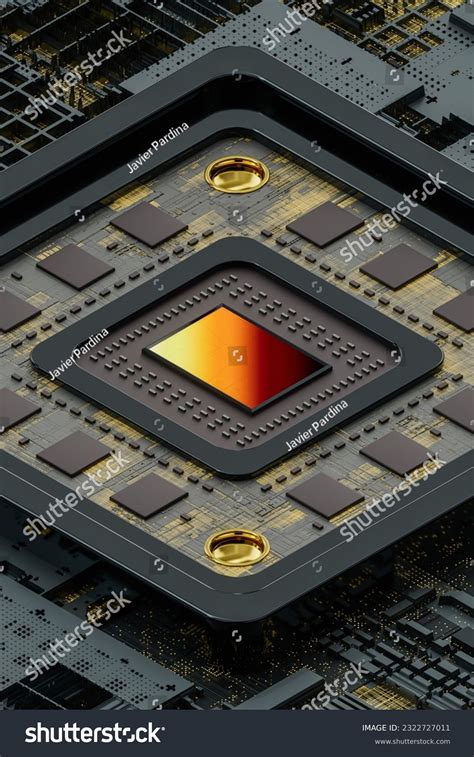 Digital Brain Chip Cyberspace Images Stock Photos Vectors Shutterstock