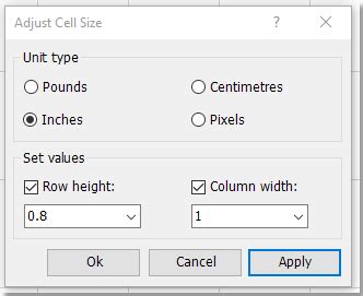 How To Quickly Restore To Default Cell Size In Excel