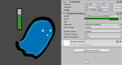 Creating A Fill Effect With Sprites In Unity Hungry Ghost By Nanaimo Labs