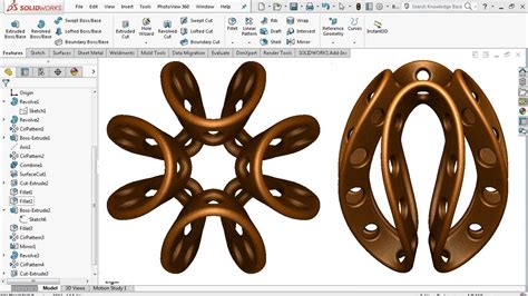 Advanced Surface Tutorial Solidworks Tutorial Youtube