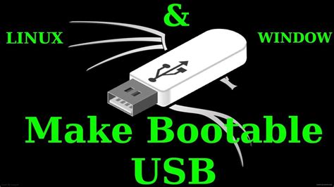 Make Bootable USB Linux Window How To Make Bootable USB YouTube