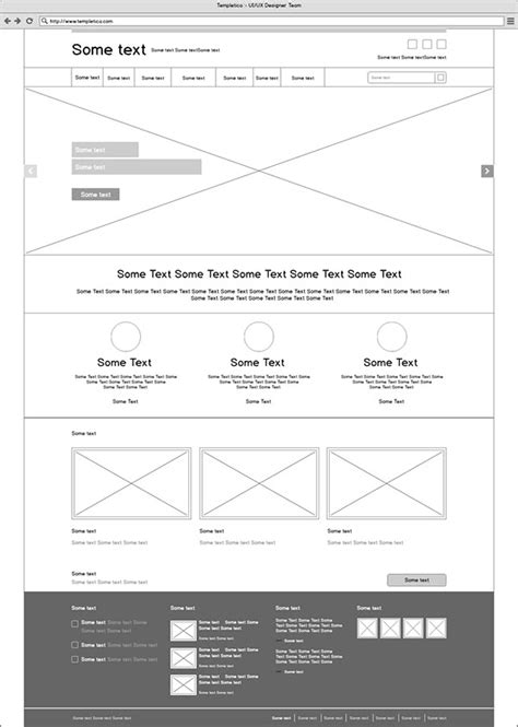 Wireframe For Website Design