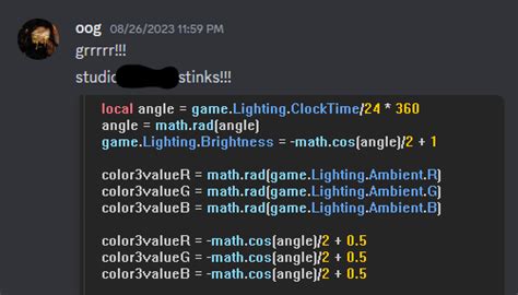 Daynight Ambience Scaling Scripting Support Developer Forum Roblox