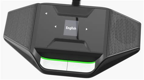 discussion device with language selector 3d model 34 3ds blend c4d fbx max ma lxo obj