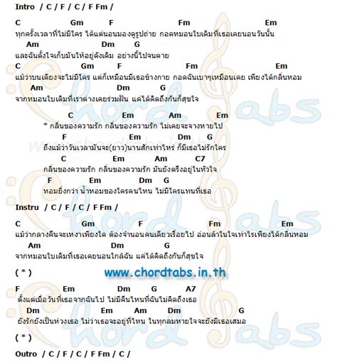 Aromaคอร์ด คอร์ด Aroma บี พีระพัฒน์