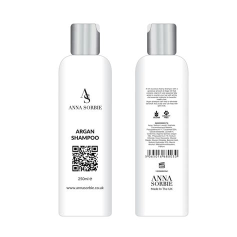 Argan Shampoo Anna Sorbie Ltd