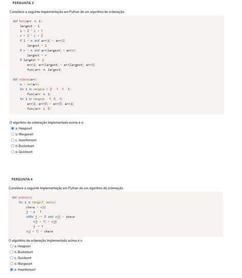 Algoritmos e Programação de Computadores II Semana Atividade Avaliativa Algoritmos e