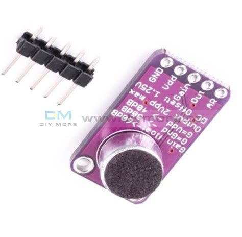 Max9814 Electret Microphone Amplifier Module Agc Auto Gain Control For Diymore