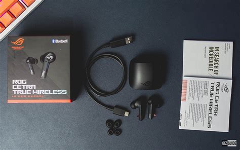 ASUS ROG Cetra TWS Gaming Earbuds Review Gamer Focused Design With ANC And Low Latency Audio