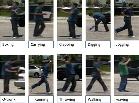 Sample Human Action From Ucf Dataset Download Scientific Diagram