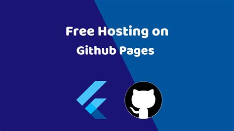 Flutter Web App Deploy On Github Pages Youtube