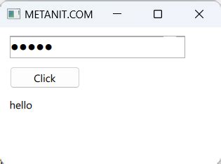 Qt и С Текстовое поле ввода TextField