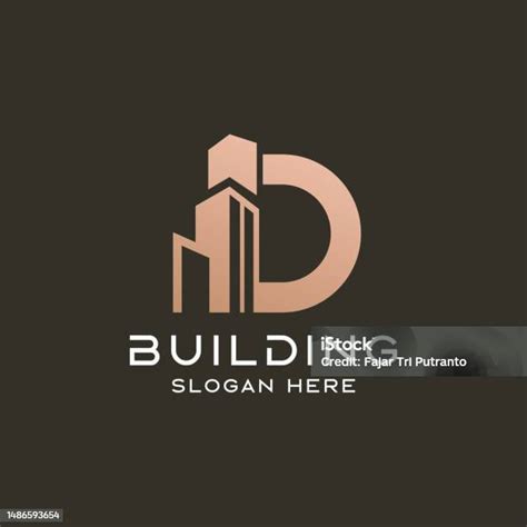 D 편지 및 건물 로고 럭셔리 로고 로고 아키텍트 라인 로고 귀사에 적합합니다 개체 그룹에 대한 스톡 벡터 아트 및 기타 이미지 개체 그룹 로고 부동산 Istock