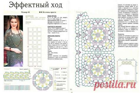 7 шикарных идей для вязания летних топов и кофт из мотивов Прикладыва вязание ерючком 4 Постила