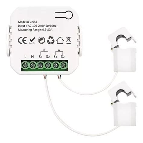 power bidirectional wifi meter with b current sensor mercadolibre