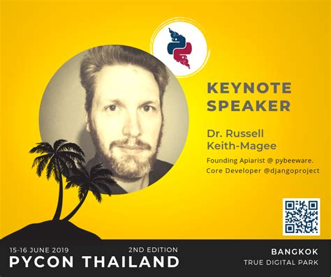 Meet Our Keynote Speaker Dr Russell Keith Magee Pycon Thailand