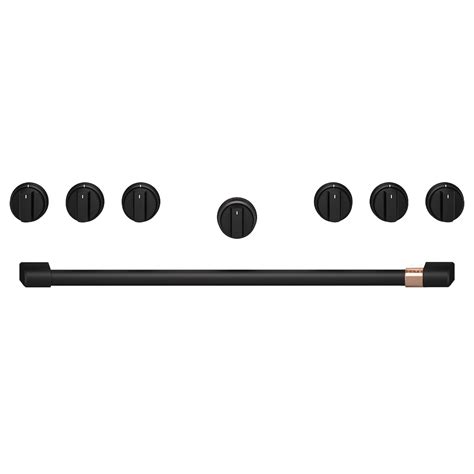 Café Custom Handle And Knob Kit For 36in Pro Range And Rangetop In Flat