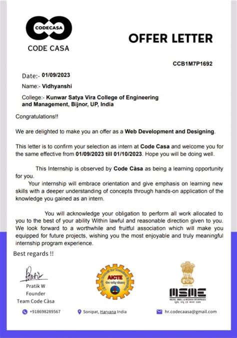 Codecasa Internship Webdevelopment Frontend Webdesigning Linkedin