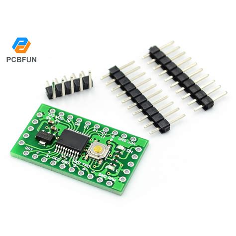 Pcbfun Lgt8f328p Lqfp32minievb แทนที่ Arduino Pro Mini Atmega328p