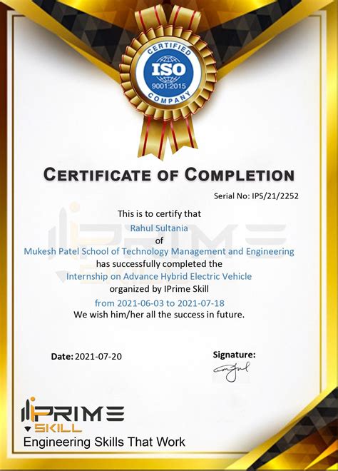 Rahul Sultania On Linkedin Im Super Excited To Share That I Have Recently Completed Internship On…