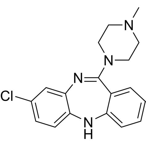 Clozapine Standard Hf 1854 Standard Reference Standard Medchemexpress