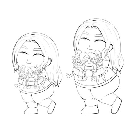 Another Version Of The Chibi Character Sketch R Sketching