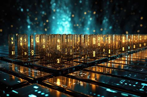 Cloud Computing Transfer Big Data On Internet Futuristic Digital Technology Stock Image Image