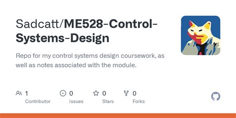 Me528 Control Systems Designlecture 1part 1pdf At Main · Sadcattme528 Control Systems Design