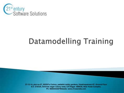 Datamodelling Training Pptx