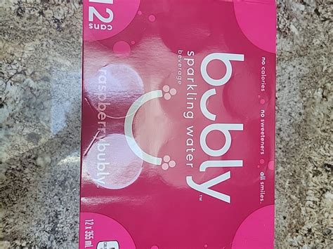 Bubly Raspberry Sparkling Water Beverage Fig App