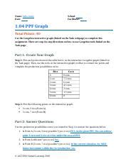 Understanding Production Possibilities Curve PPF Step By Step Course Hero