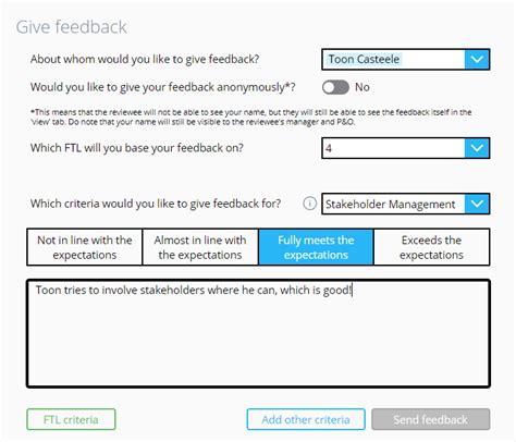 Peer Feedback Dataminer Dojo