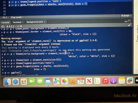 Plots Are No Longer Appearing When I Use Ggplot Is There Something Wrong With My Code R