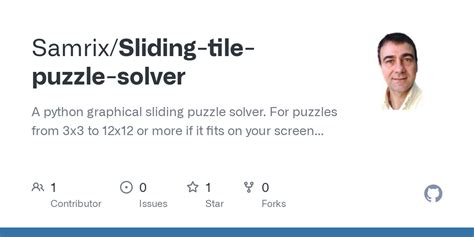 Github Samrixsliding Tile Puzzle Solver A Python Graphical Sliding