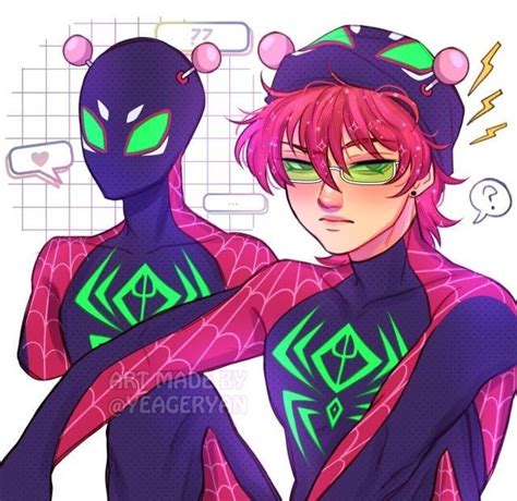Saiki Kusuo Spiderman Art Sketch Cartoon Art Styles Cute Drawings