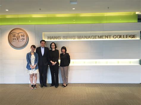 Visit By Mr Edwin Wong Ka Hing The Hang Seng University Of Hong Kong