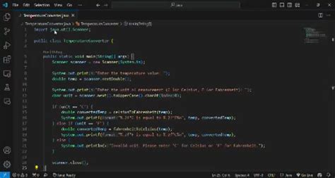 vedansh porwal on linkedin java programming coding temperatureconversion cognifytechnologies…
